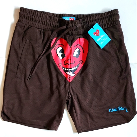 shoe palace | Shorts | Keith Haring Collab Shoe Palace Mesh Shorts ...